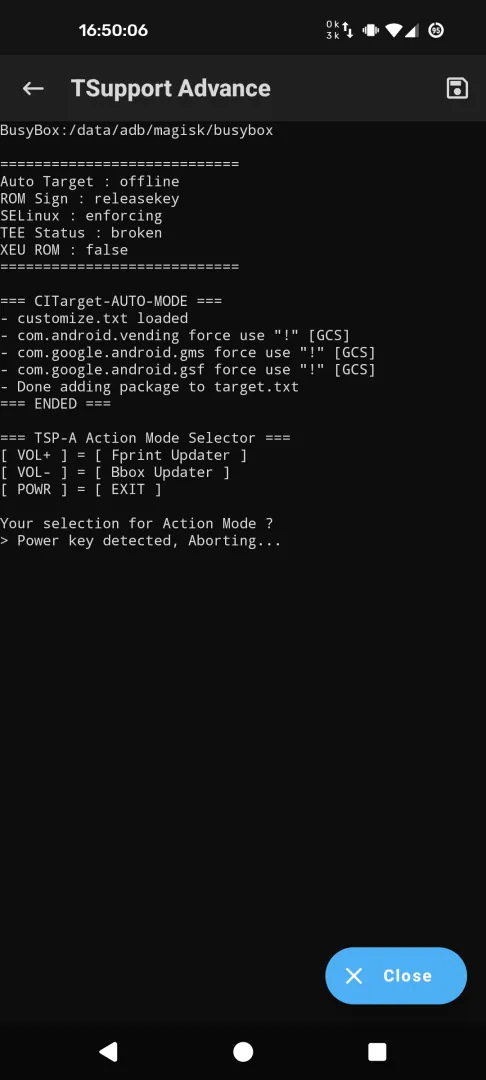 Play Integrity Fixが機能しなくなったのでTrickyStoreに乗り換える | 玄武のメインブログ