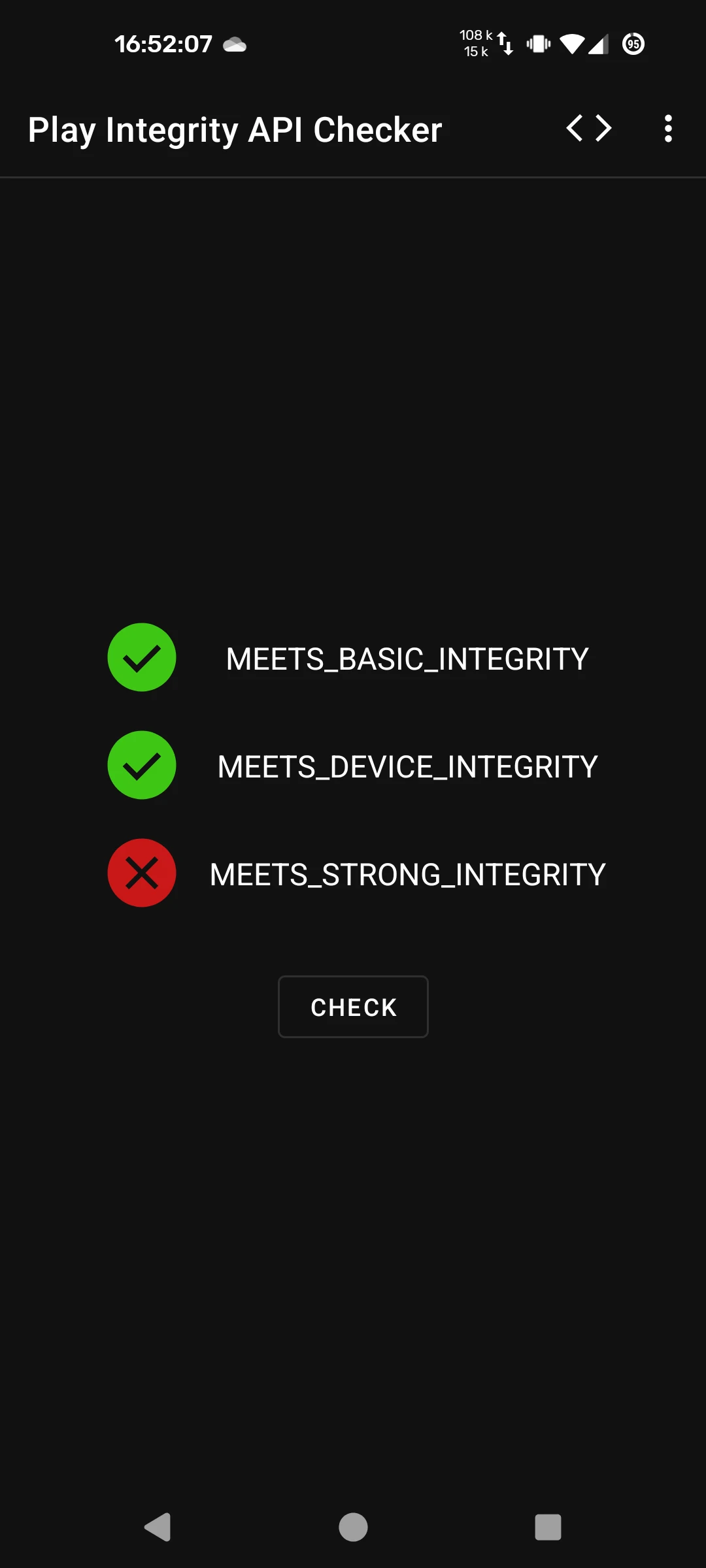 Play Integrity Fixが機能しなくなったのでTrickyStoreに乗り換える | 玄武のメインブログ